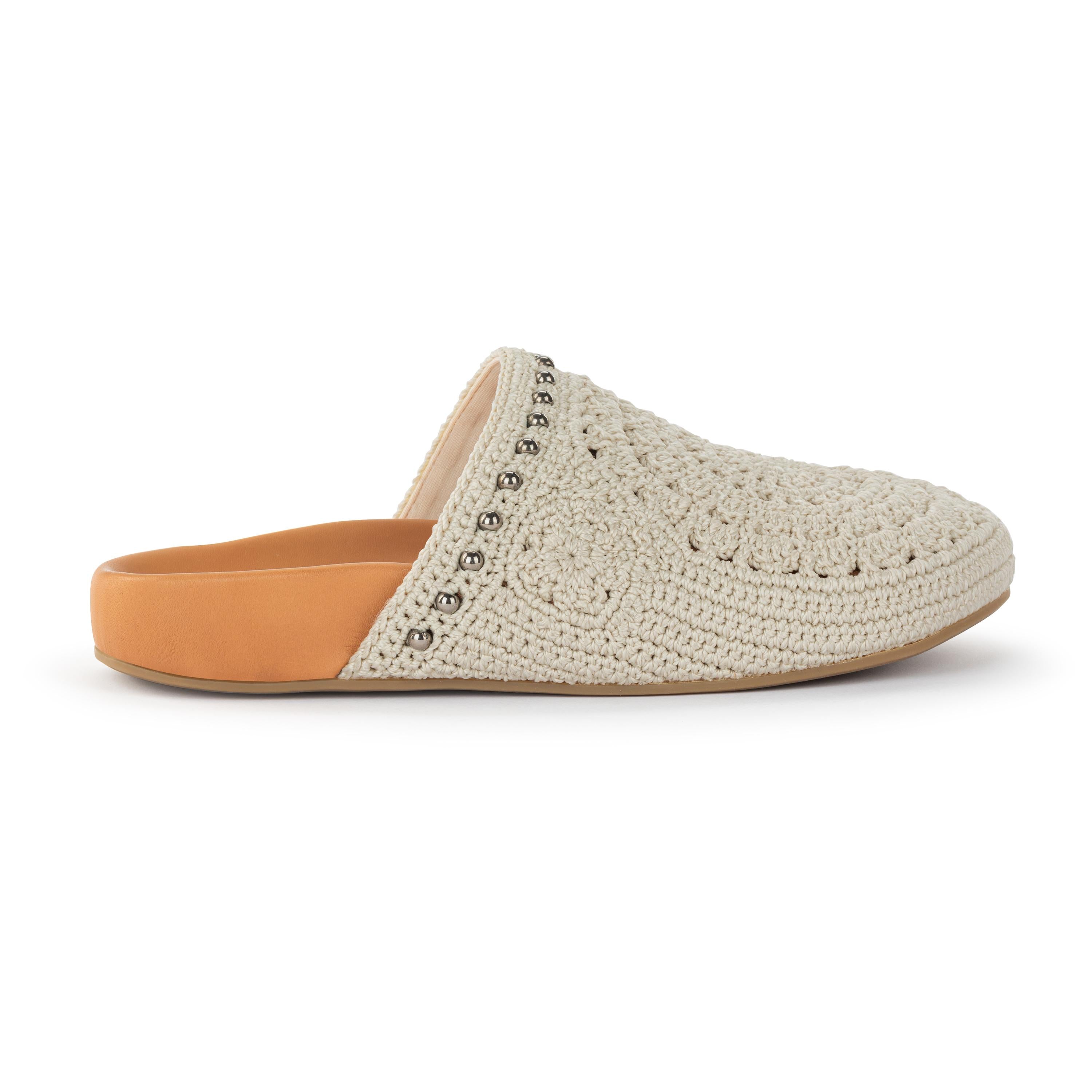 Bolinas Clog | Comfortable Crochet Clog Shoes, Women's Leather Clogs ...