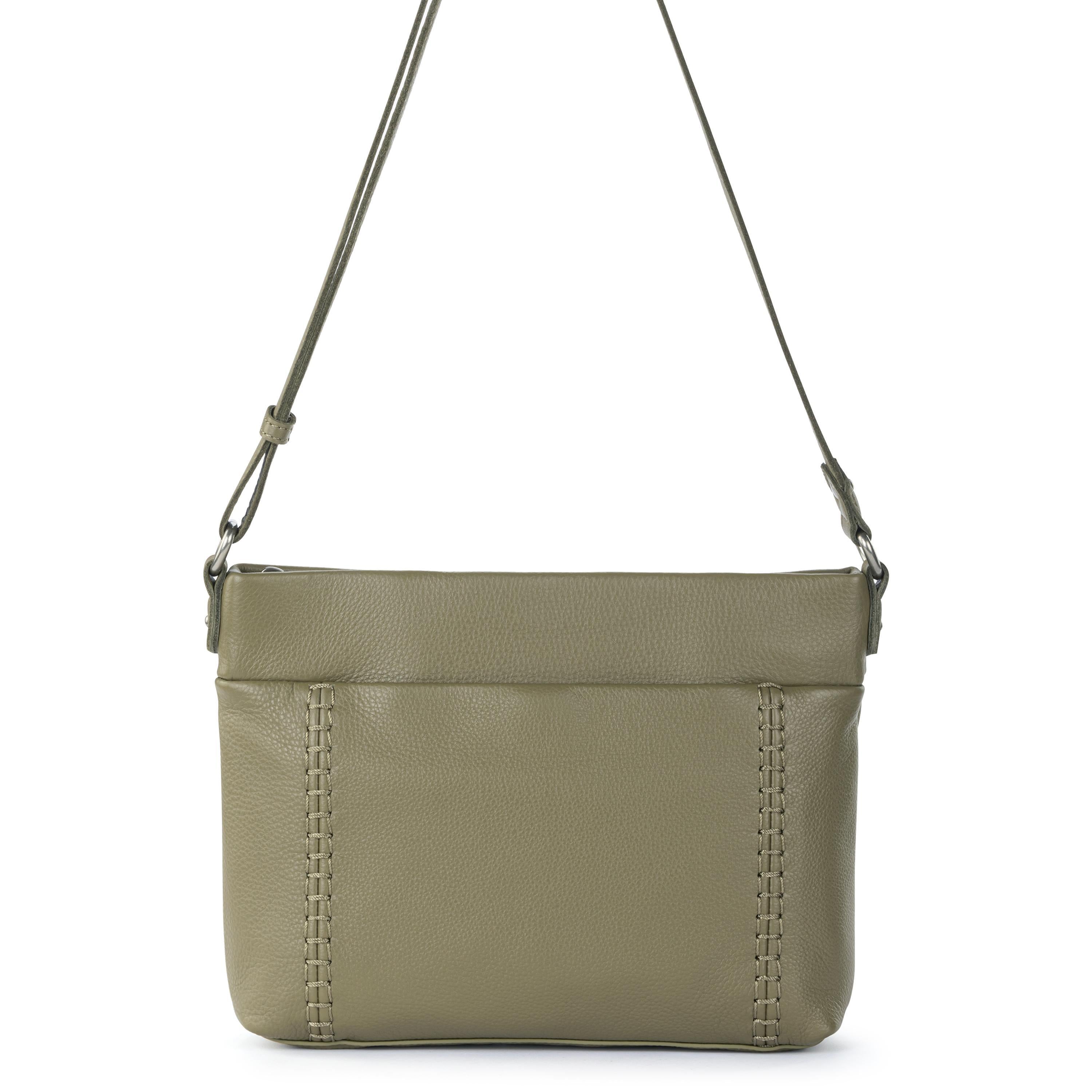 Melrose Crossbody - Leather - Loden – The Sak