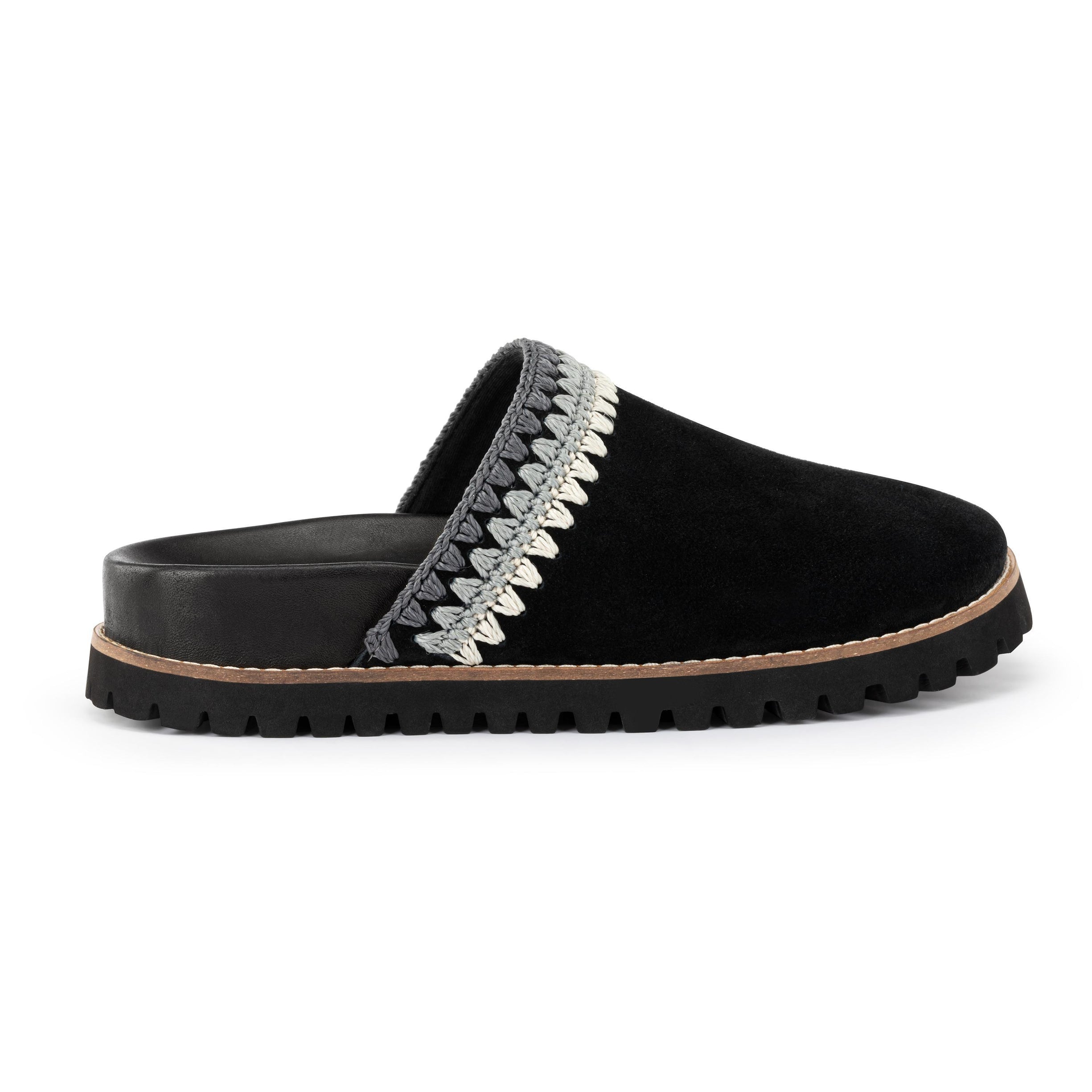 Bolinas Lug Sole Clog in Black Seminyak Suede – The Sak