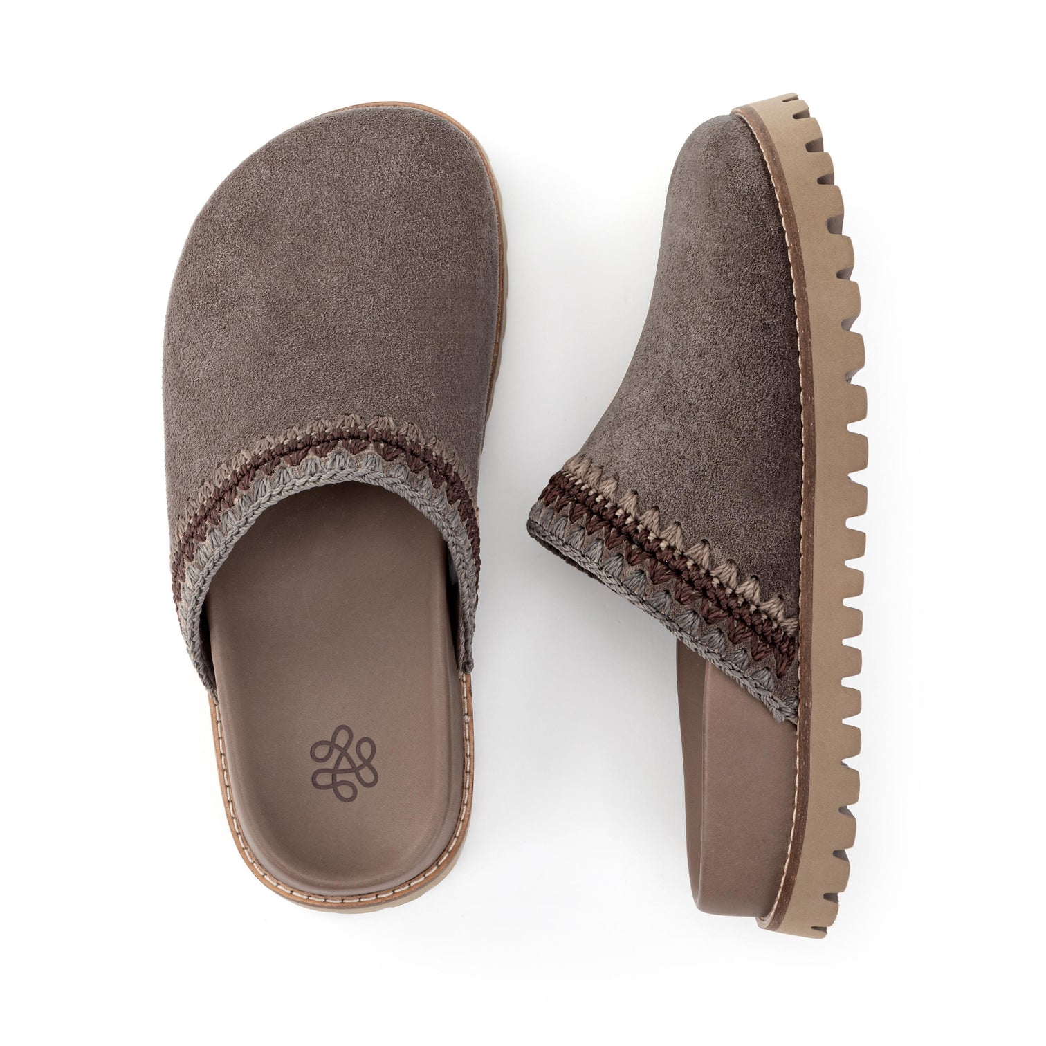 Bolinas Lug Sole Clog in Mushroom Seminyak Suede – The Sak