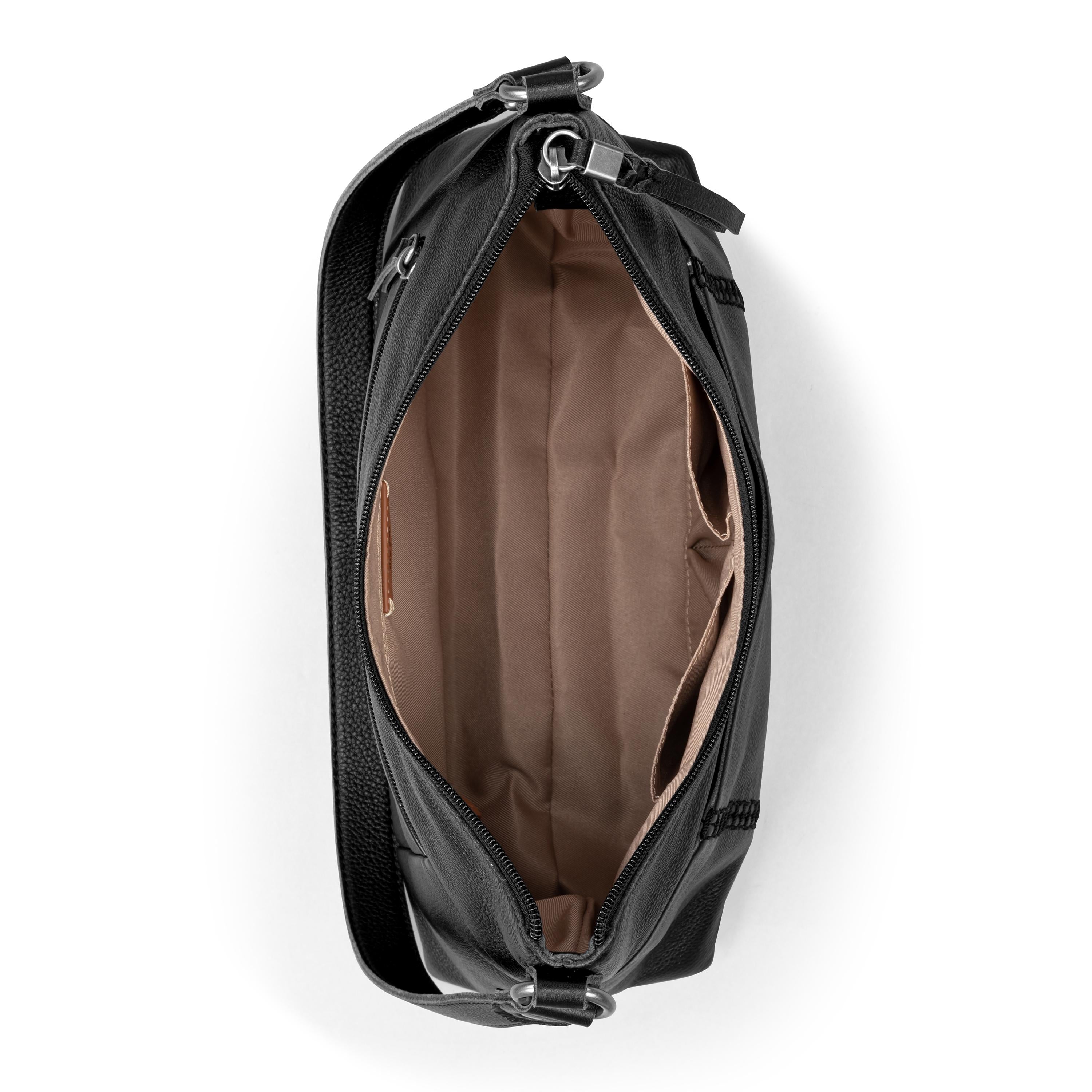 Melrose Shoulder Bag in Black Leather – The Sak